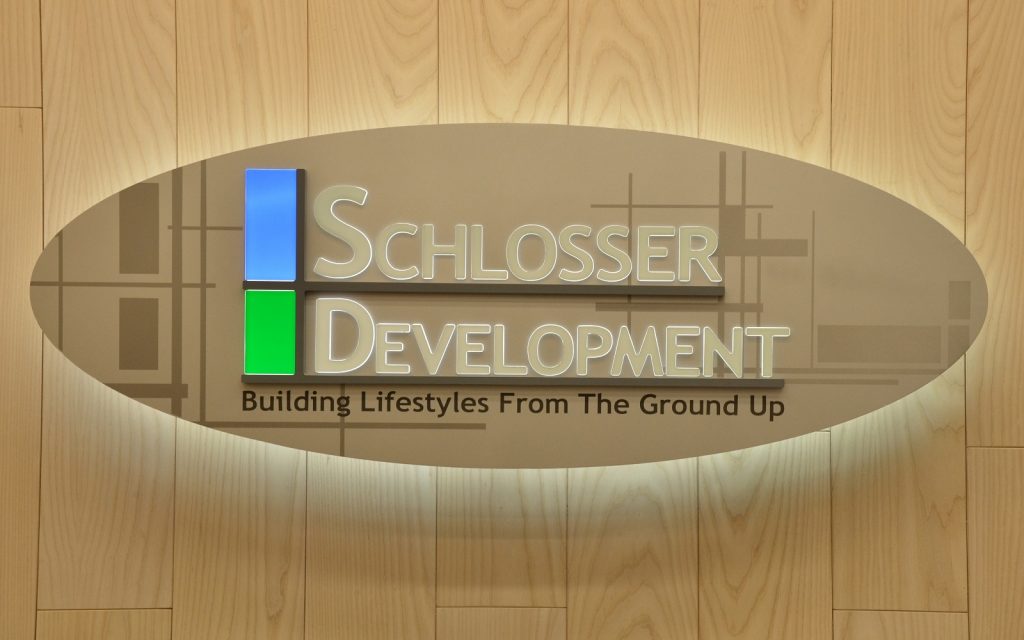 SDC sign - Schlosser Development Corporation